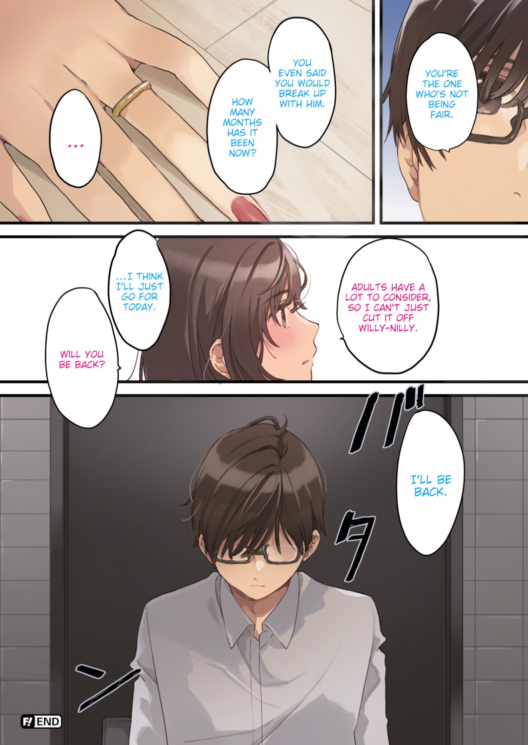 fly comic kairakuten dress shirt megane | #1082132 | yande.re